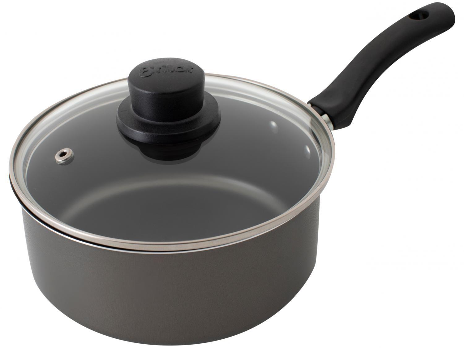 Jogo de Panelas Eirilar Antiaderente de Alumínio Grafite 14 Peças Especial