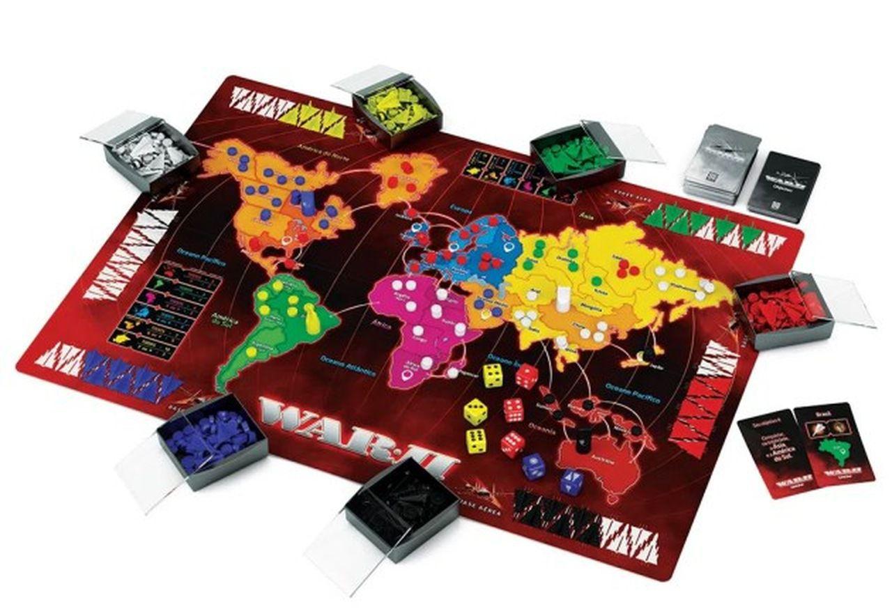 Jogo De Tabuleiro War Edição 2 Original - Grow - Jogos de Tabuleiro ...