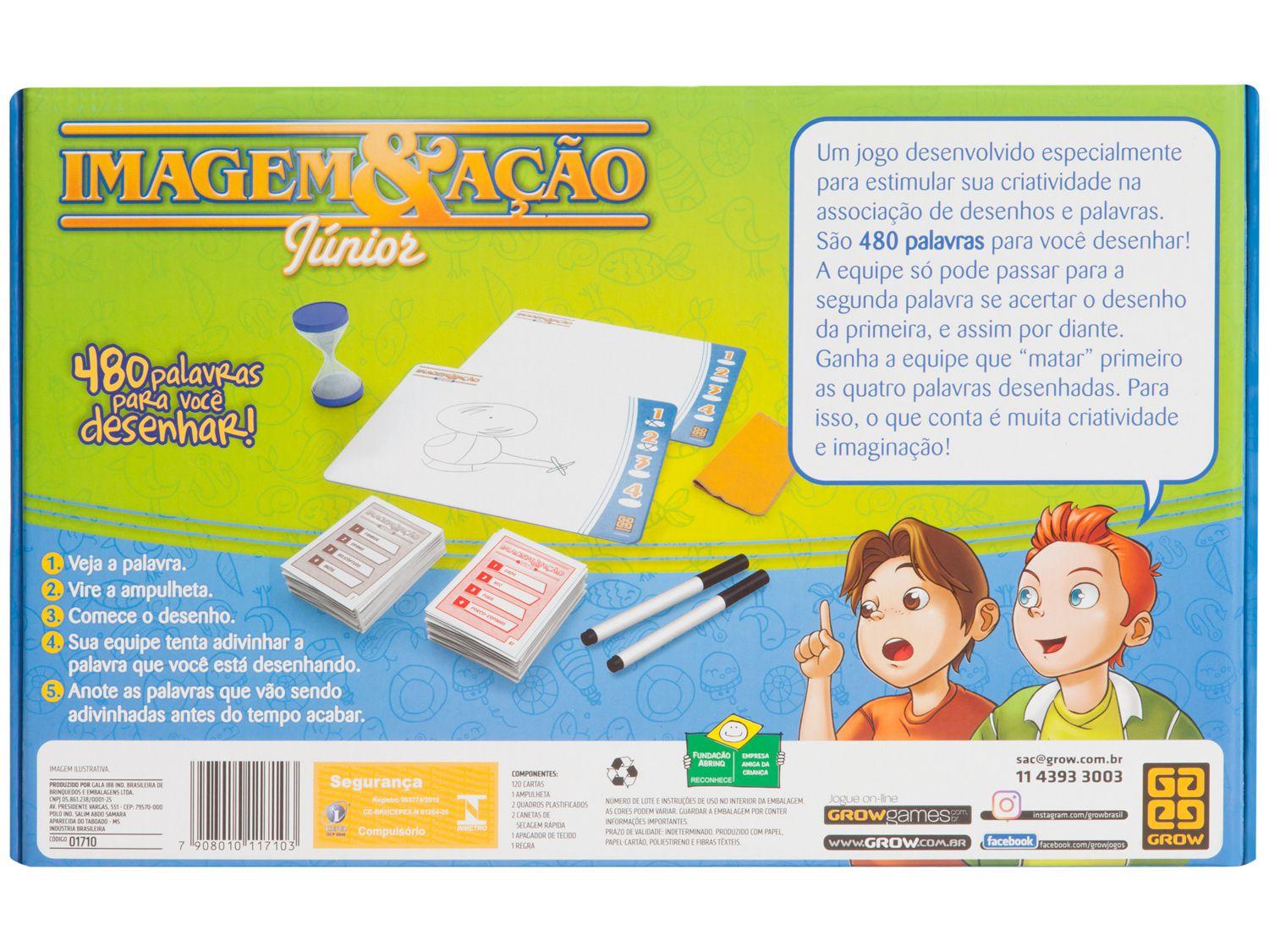 Jogo Imagem Ação Júnior Tabuleiro - Grow - Jogos de Tabuleiro ...