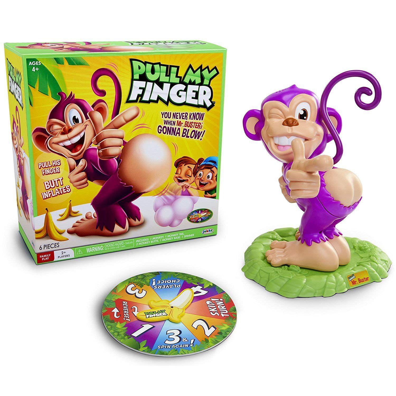 Jogo Macaco Mr. Buster Que Solta Pum Pull My Finger CANDIDE 1200 ...