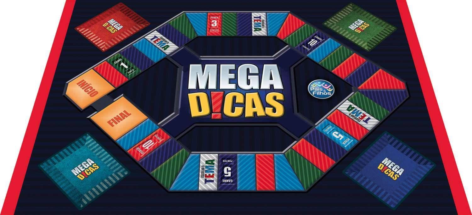 Jogo mega dicas top line pais e filhos - Pais & Filhos - Jogos de Memória e Conhecimento ...