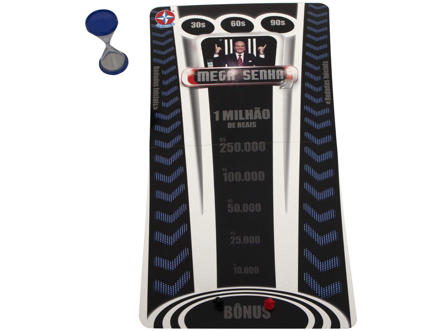 Jogo Mega Senha 2.1 Tabuleiro Estrela