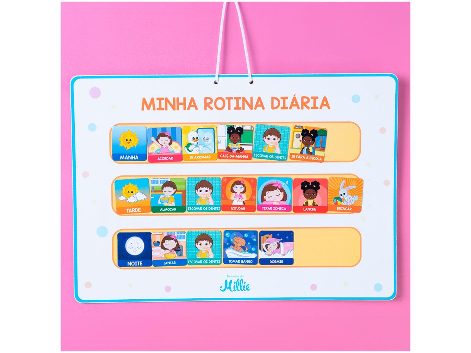 Minha Rotina Jogo Minha Rotina Diária Turminha Da Millie | Shopping