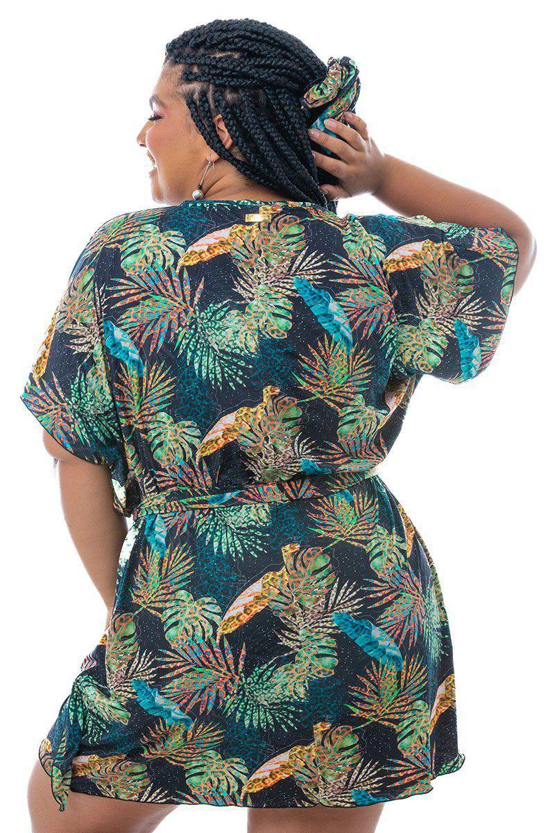 Kaftan de praia Animal Print - VANINA NEMER - Saída de Praia - Magazine ...