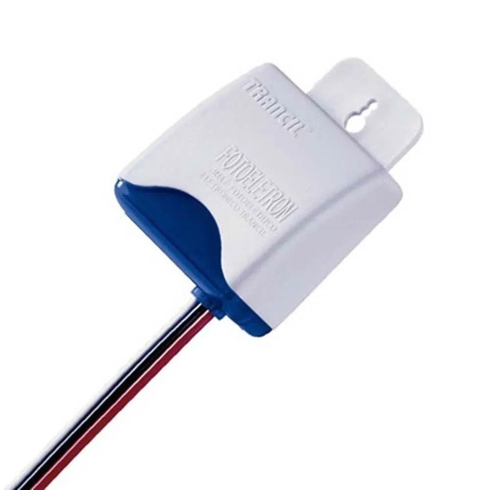 KIT 10 Unidades Rele Fotoelétrico Fotocélula Completo Tranc. - Trancil ...