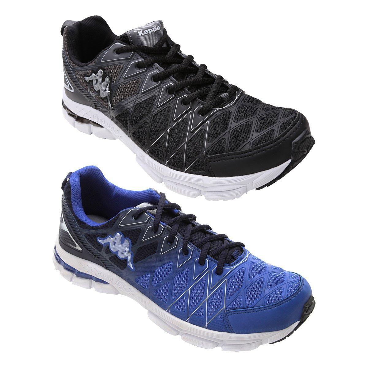 Kit 2 Pares - Tênis Kappa Impact - Masculino em Promoção no Oferta Esperta Kit 2 Pares - Tênis Kappa Impact - Masculino em Promoção no Oferta Esperta