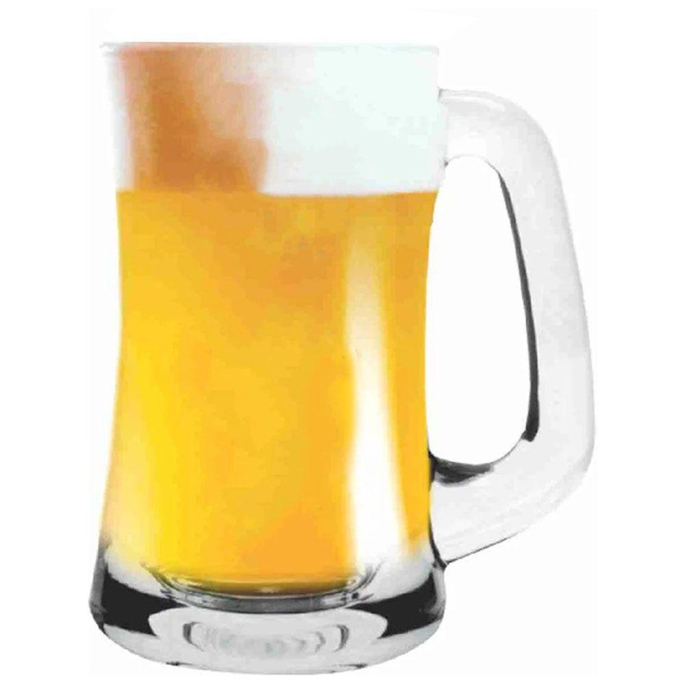 kit 4 Canecas de Vidro para chopp 440 ml EUA - CRISA - MEXICO - Caneca ...