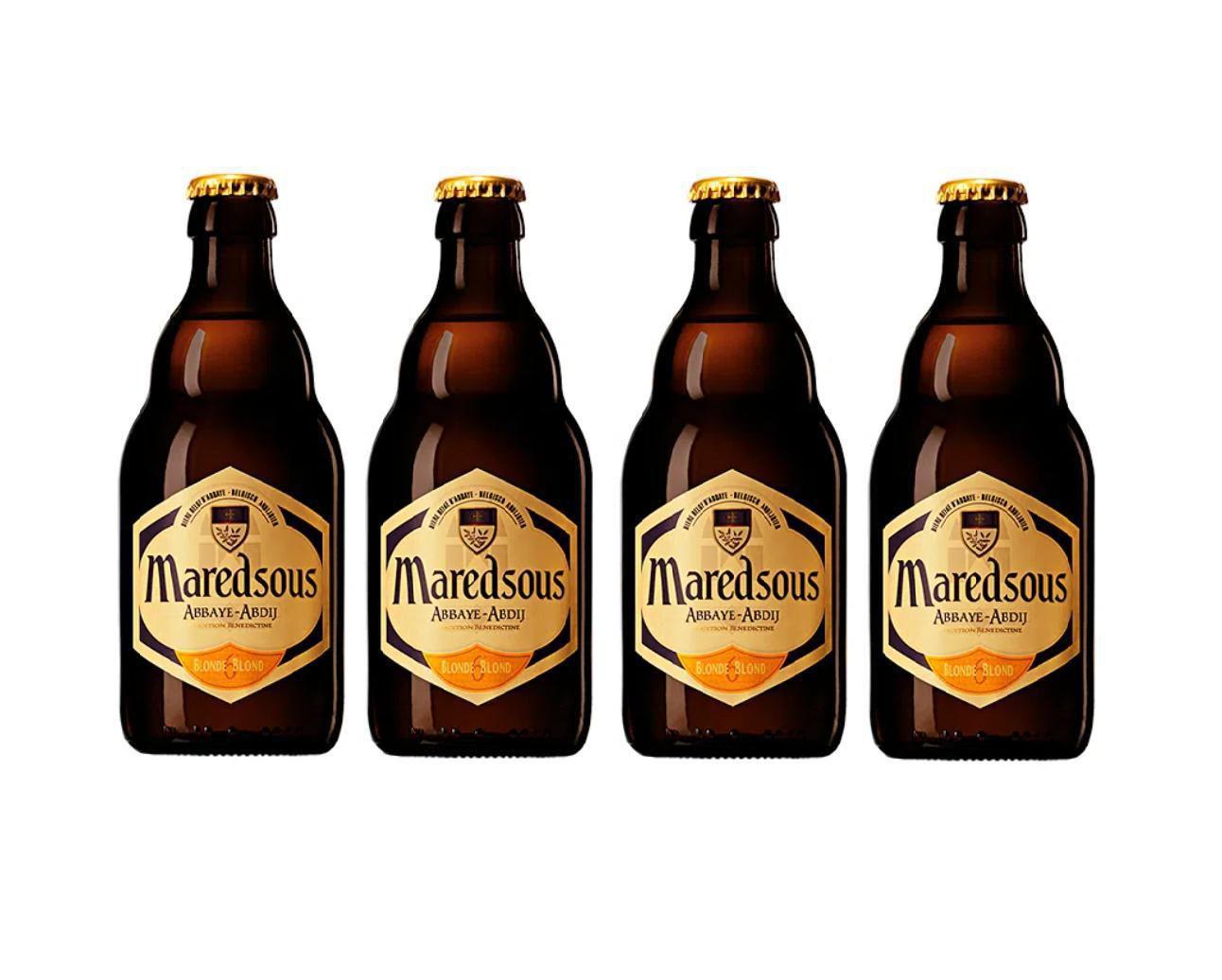 Kit 4 Cervejas Maredsous 6 Blond Garrafa 330Ml - Bebidas - Magazine Luiza