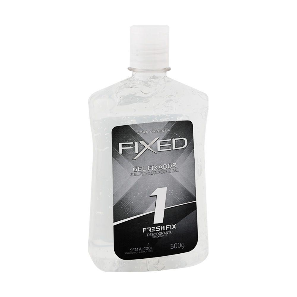 Kit 4 Und Gel Fixador Capilar Fixed Profissional Fresh Fix Nº 1 500g ...