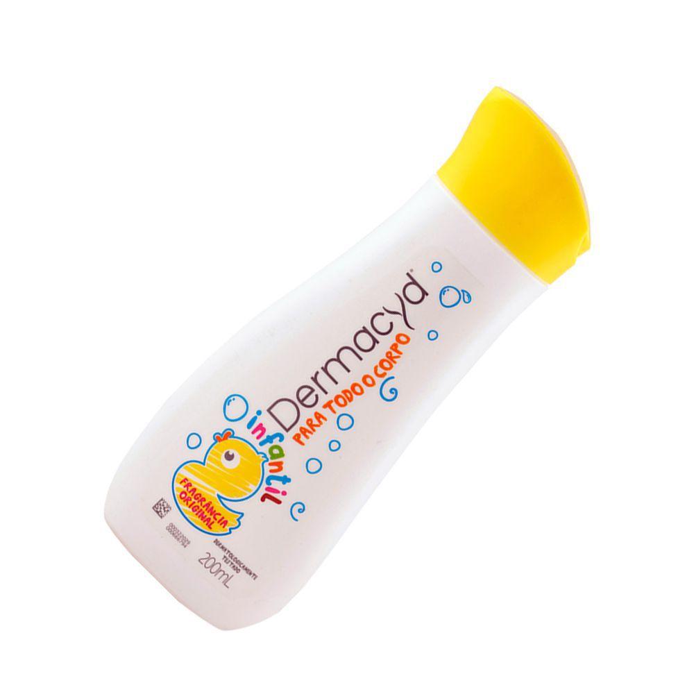 Kit 4 Und Sabonete Líquido Dermacyd Infantil 200ml - Sabonete Infantil ...