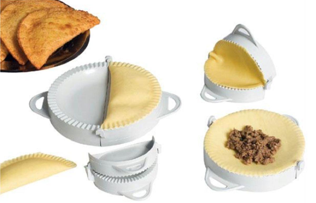 Kit 5 Forma Molde Para Pastel Fogaça Salgados Risoles Ravióli Keita ...