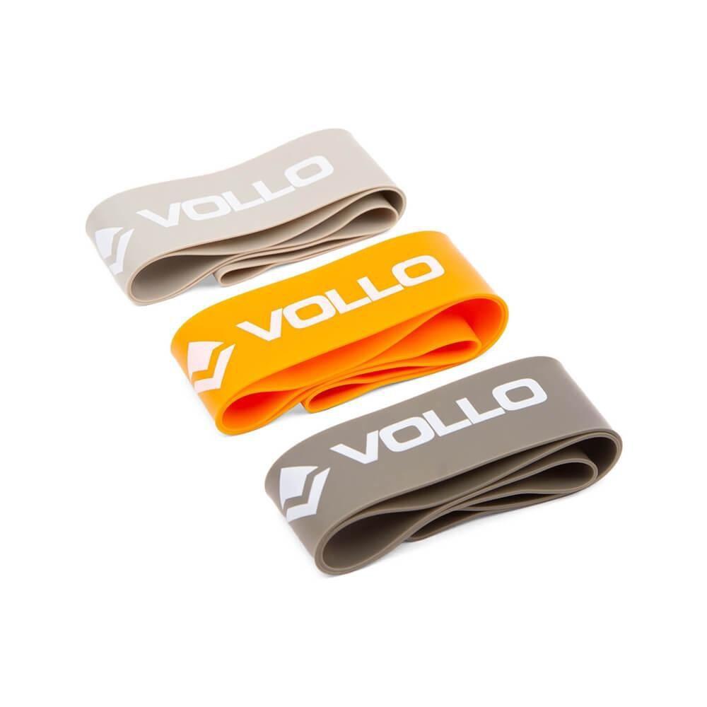 Kit 6 Faixas Elásticas Tipo Thera Band e Mini Bands - Vollo - Mini Band ...