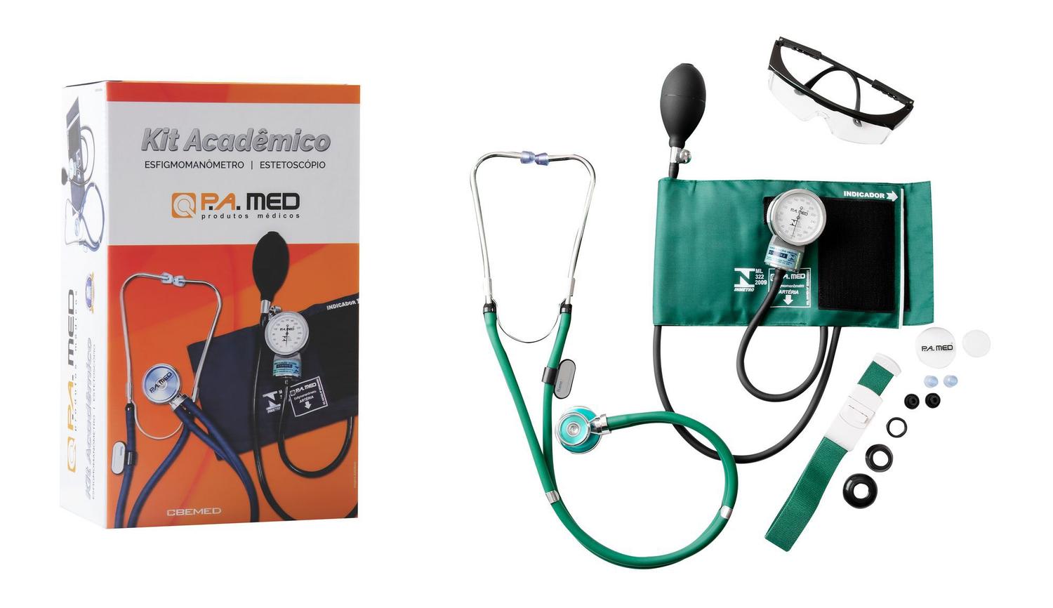 Kit Acadêmico completo - P.A. MED - Kit Enfermagem - Magazine Luiza