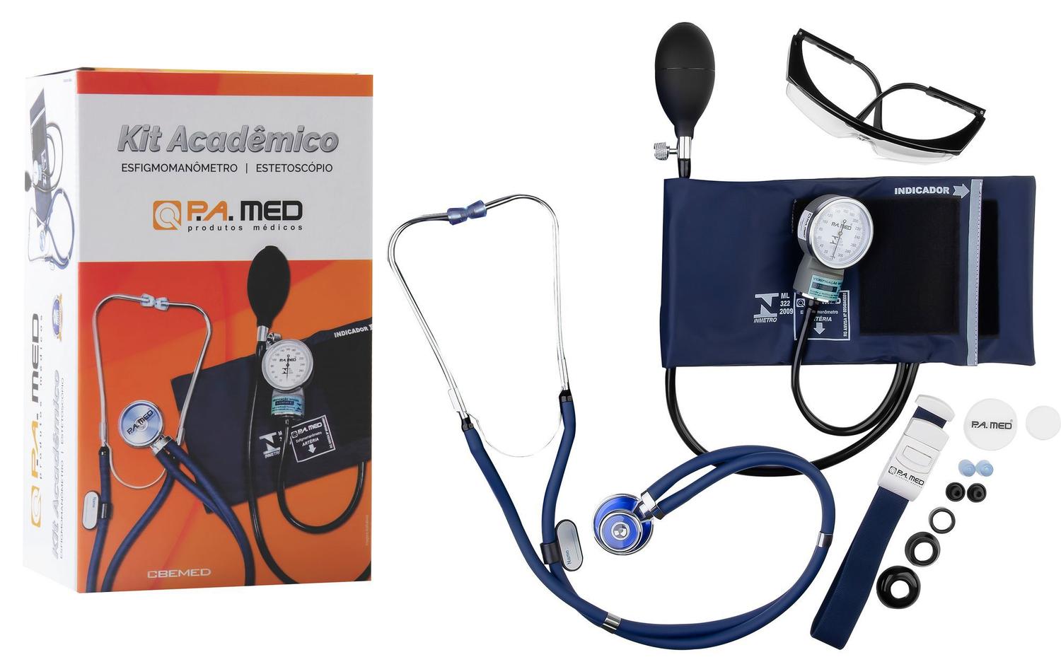 Kit Acadêmico completo - P.A. MED - Kit Enfermagem - Magazine Luiza