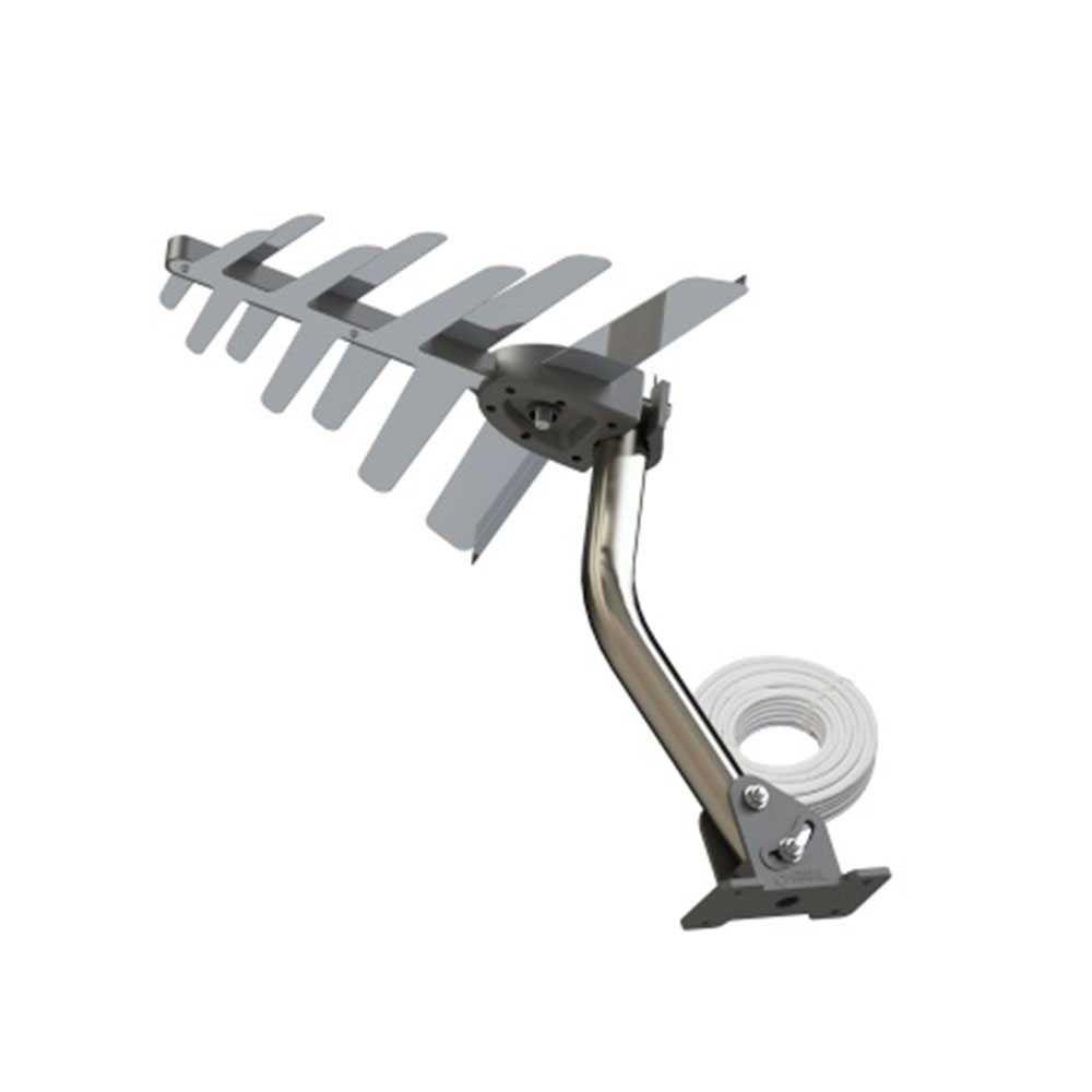 Kit antena digital externa 2x1 HDTV e UHF Brasforma - Antena Externa ...