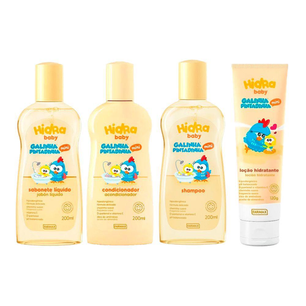 Kit Banho Bebê Completo Galinha Pintadinha Mini Hidra Baby - FARMAX ...