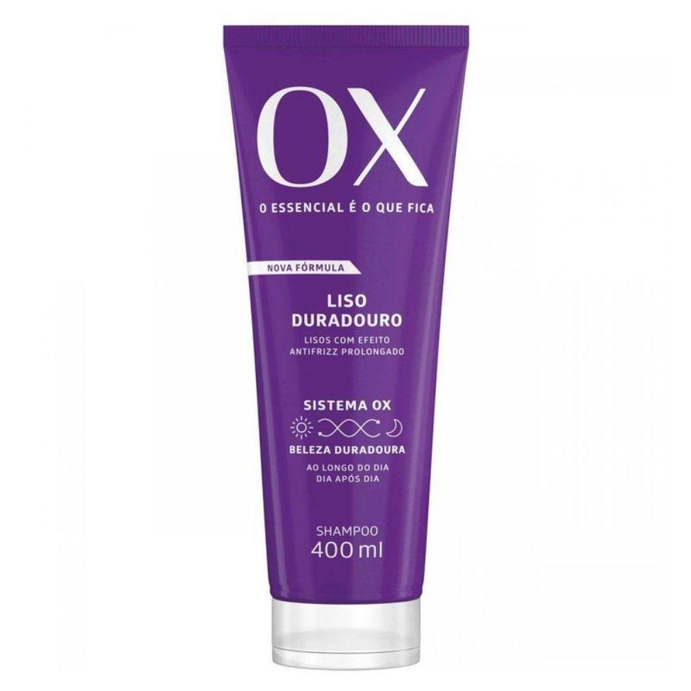 Kit C/4 Shampoo Ox Liso Duradouro - 400ml - Shampoo - Magazine Luiza