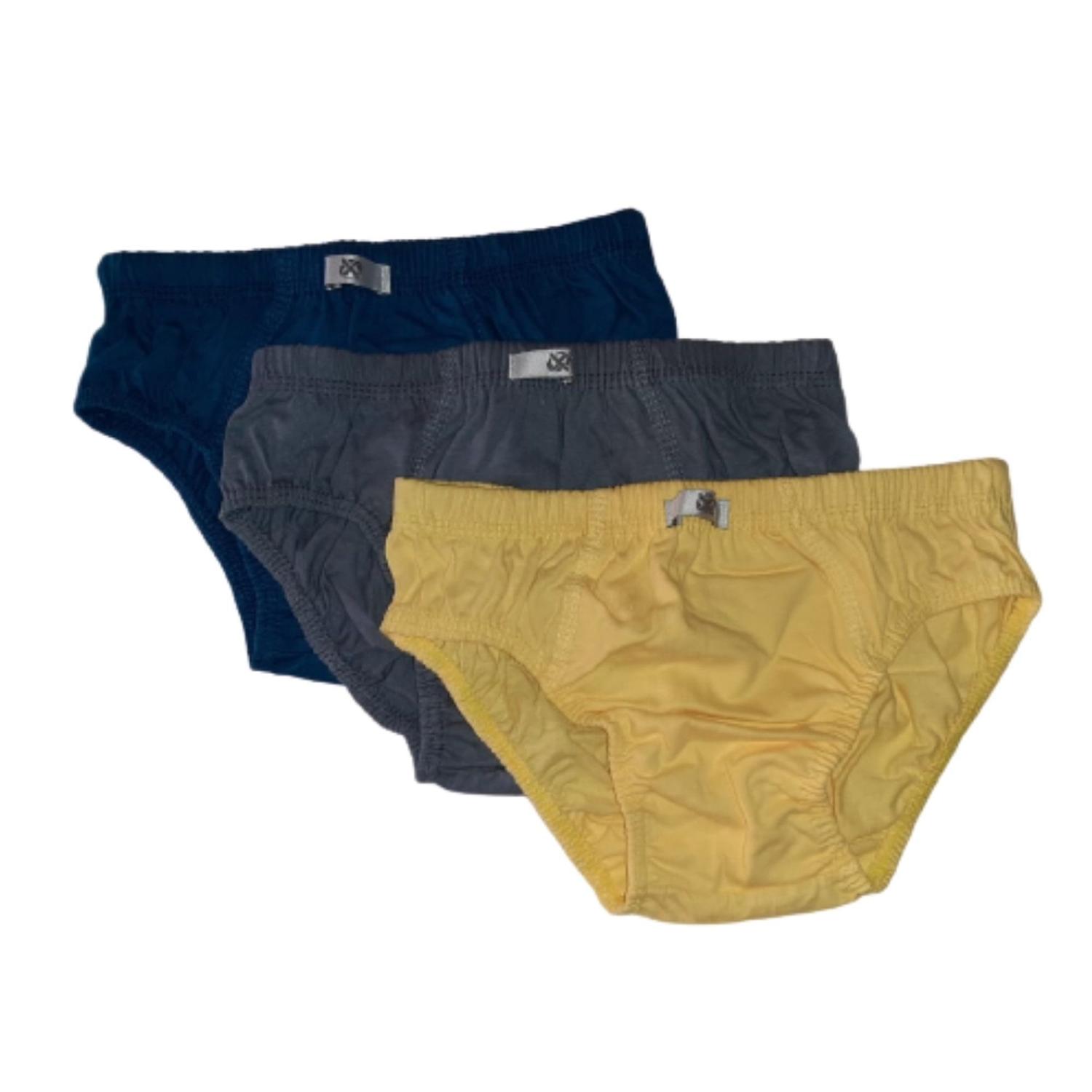 Kit c/6 und cueca infantil 100% algodão liso Marxan - Cueca Infantil ...