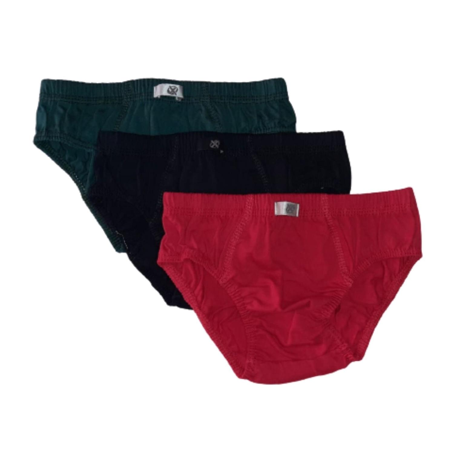 Kit c/6 und cueca infantil 100% algodão liso Marxan - Cueca Infantil ...