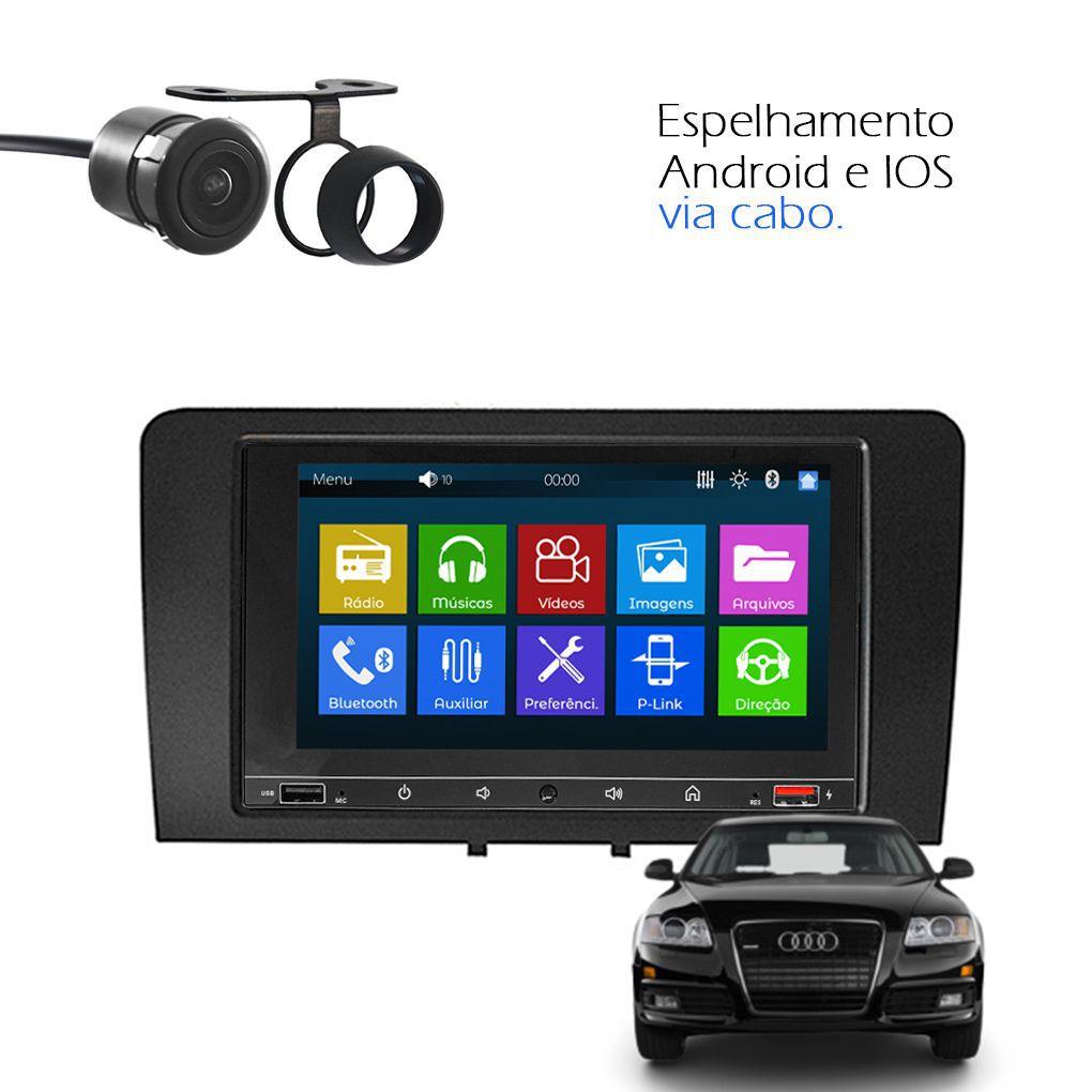 Kit Central Multimídia MP5 MP8 Audi A3 com Câmera de Ré - First Option ...