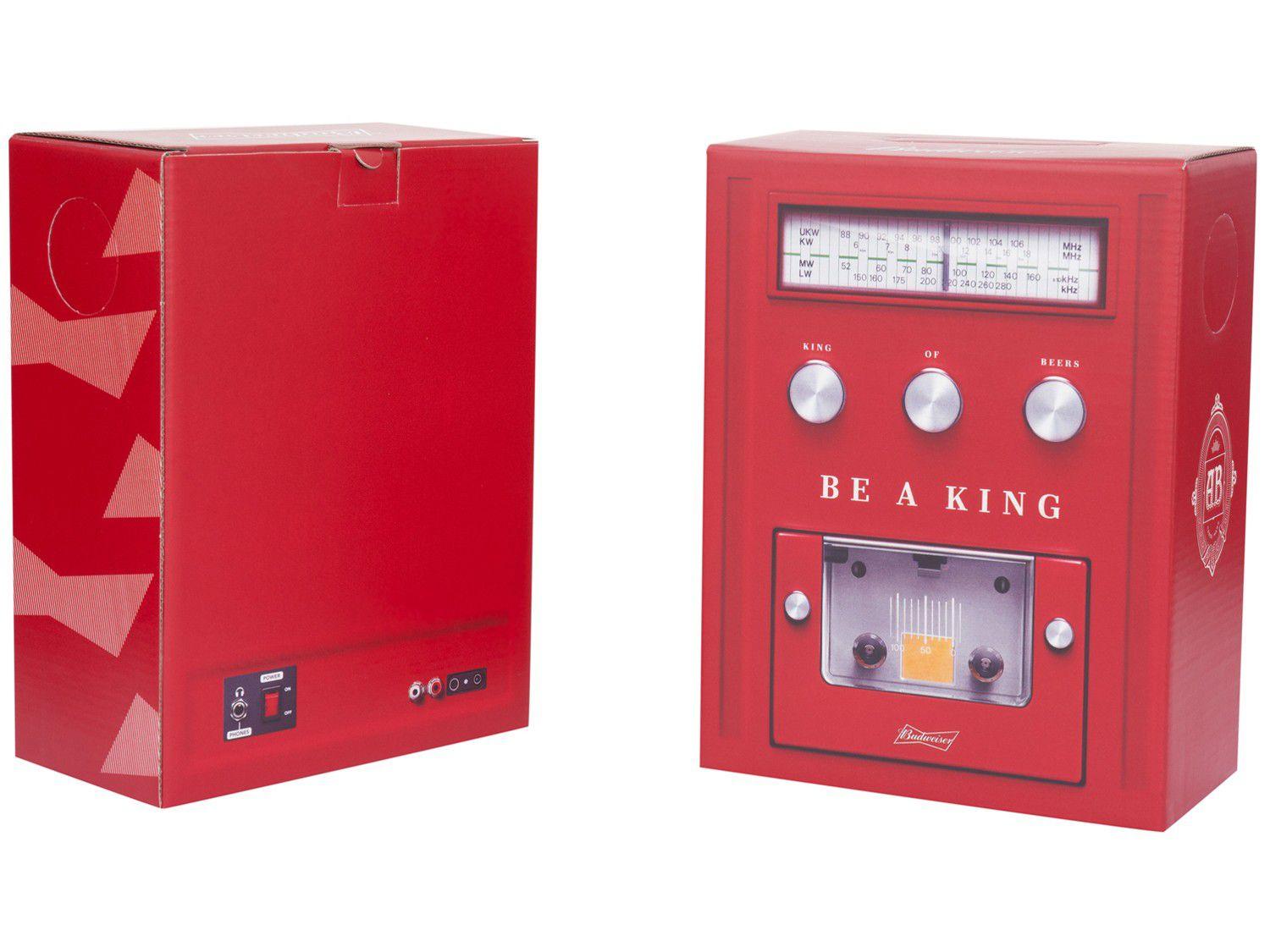 Kit Cerveja Budweiser Bud Box Lager 4 Unidades - 330ml com Copo e Porta ...