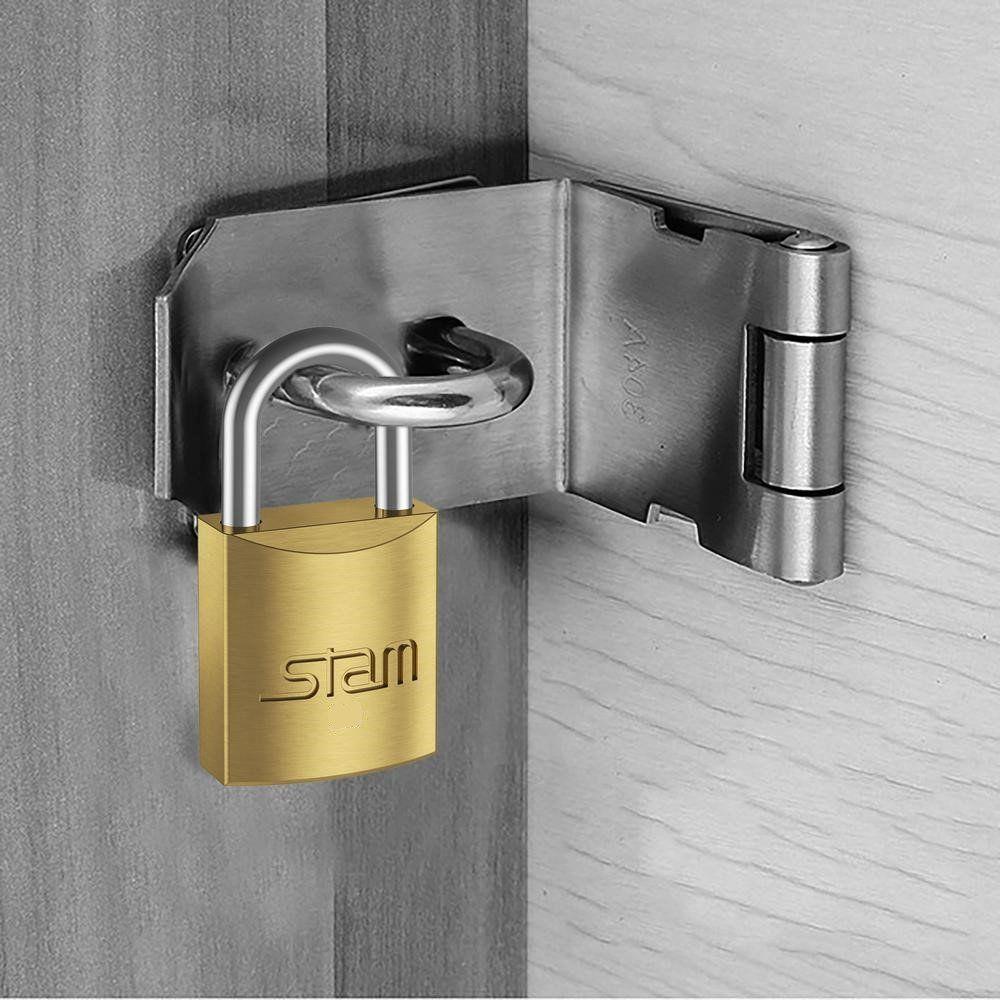 Kit Com 10 Cadeado Stam 30mm Zamac Latonado E-Coat - Cadeados ...