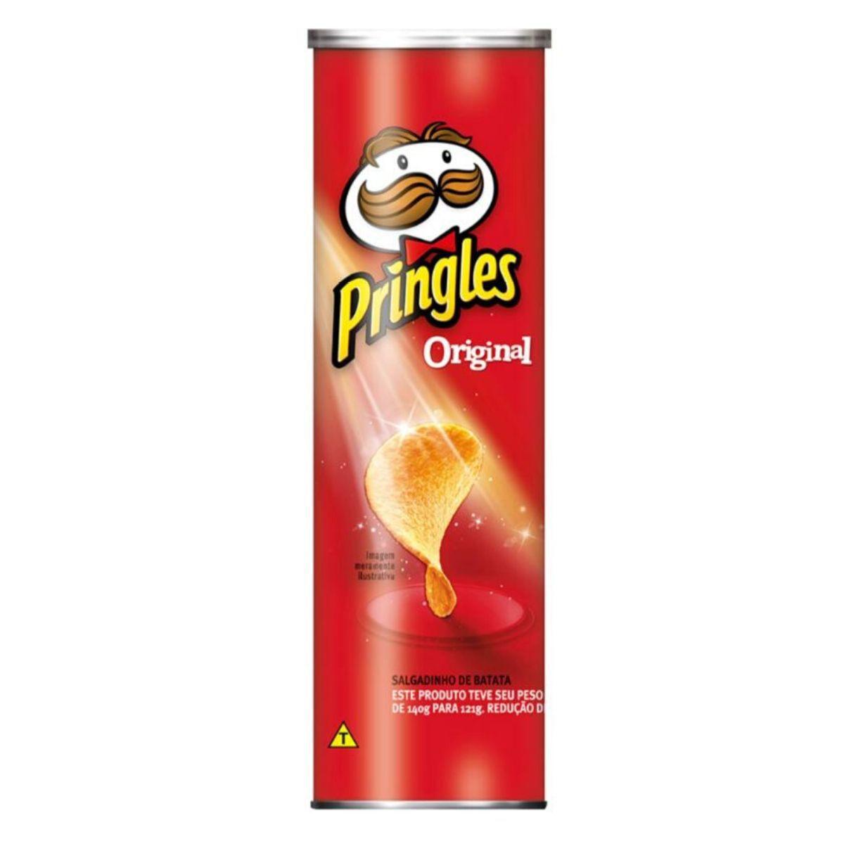 Kit com 10 Unidades Batatas Pringles Original 114g - Pringles ...