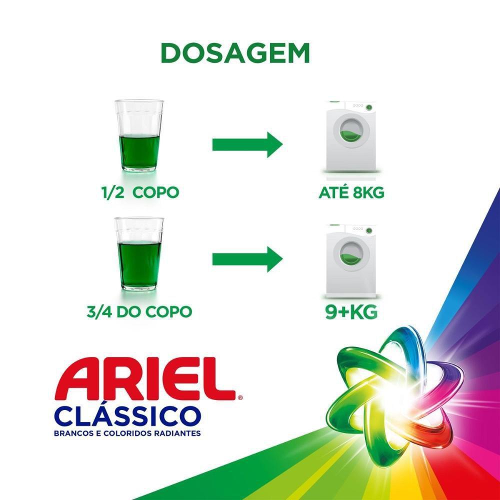 Kit com 2 Lava Roupas Líquido Ariel Clássico 3L - Sabão Líquido ...