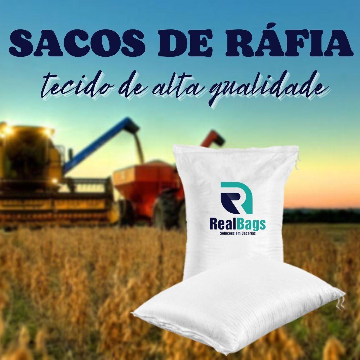 Kit Com 30 Sacos Para Entulho Reciclagem Ráfia 50kg - Real Bags - Saco ...
