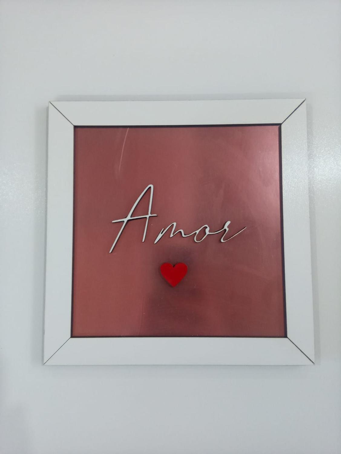 Kit Com 4 Quadrinhos Decorativos Em MDF Rose Gold - Decor House ...