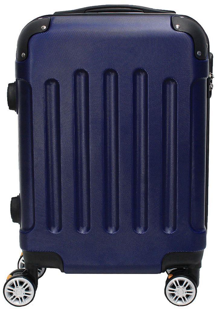 Kit Conjunto 2 Malas De Bordo Viagem 18'' 20'' Abs Rígida Pequena 4 ...