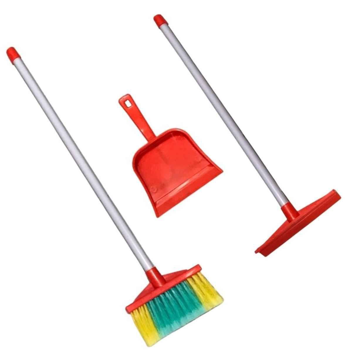 Rodo E Vassoura Infantil - RETOEDU