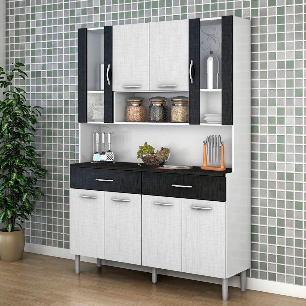 Kit Cozinha 8 Portas e 2 Gavetas Golden Kits Paraná - Cozinha Compacta ...