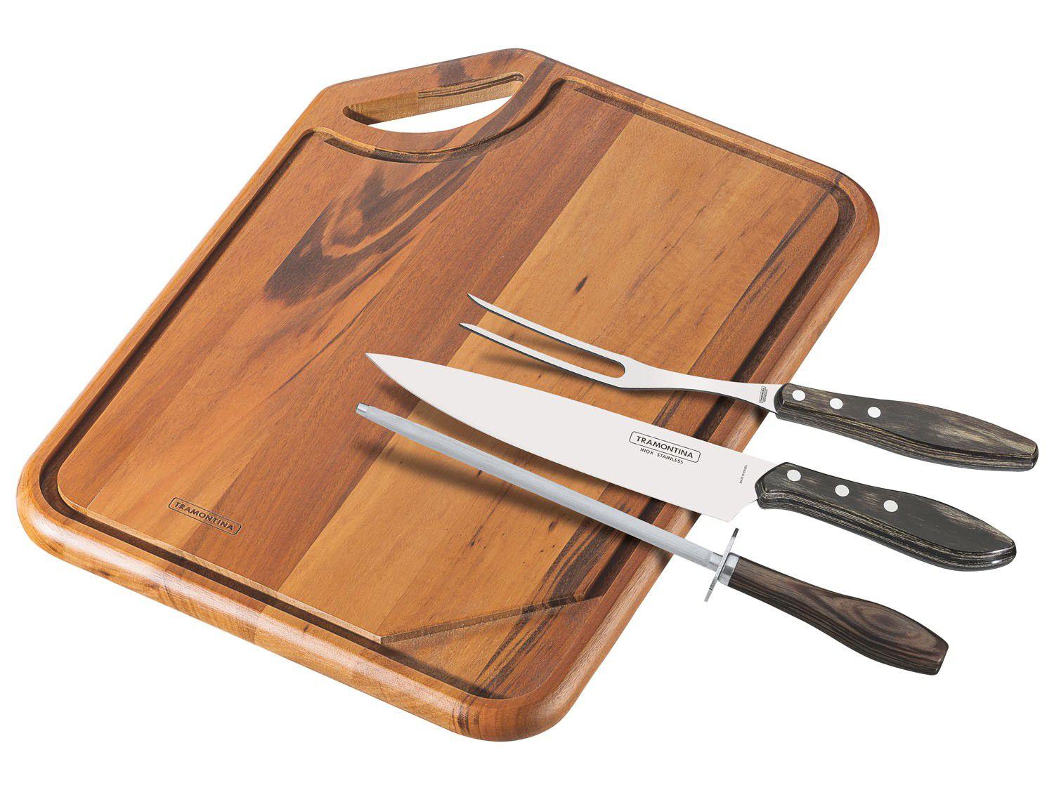 Kit de Churrasco 4 Peças Tramontina - Polywood 21198/963 - Kit ...