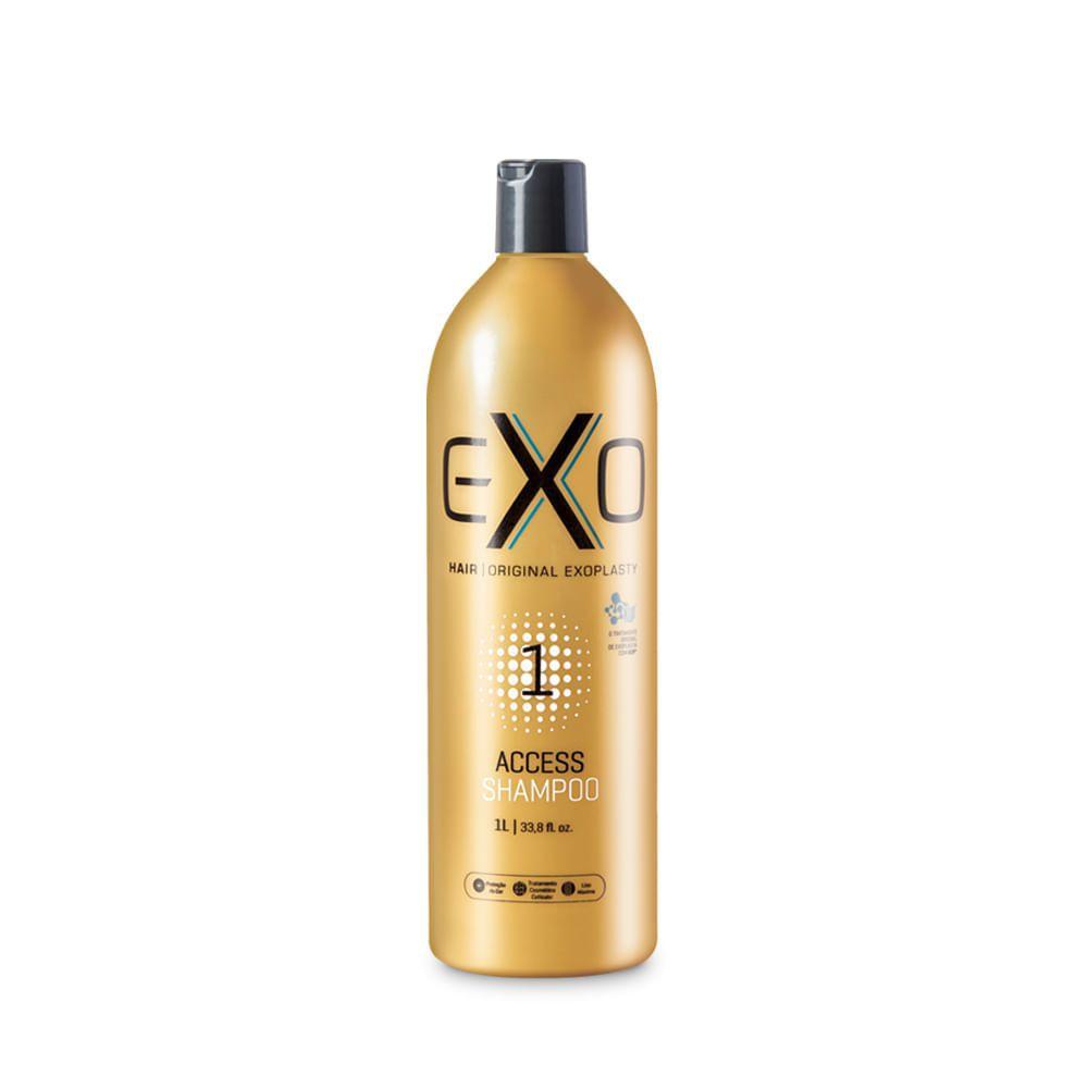 Kit Exo Hair Exoplastia Capilar 1L (2 produtos) + Exo Ultratech Keratin ...