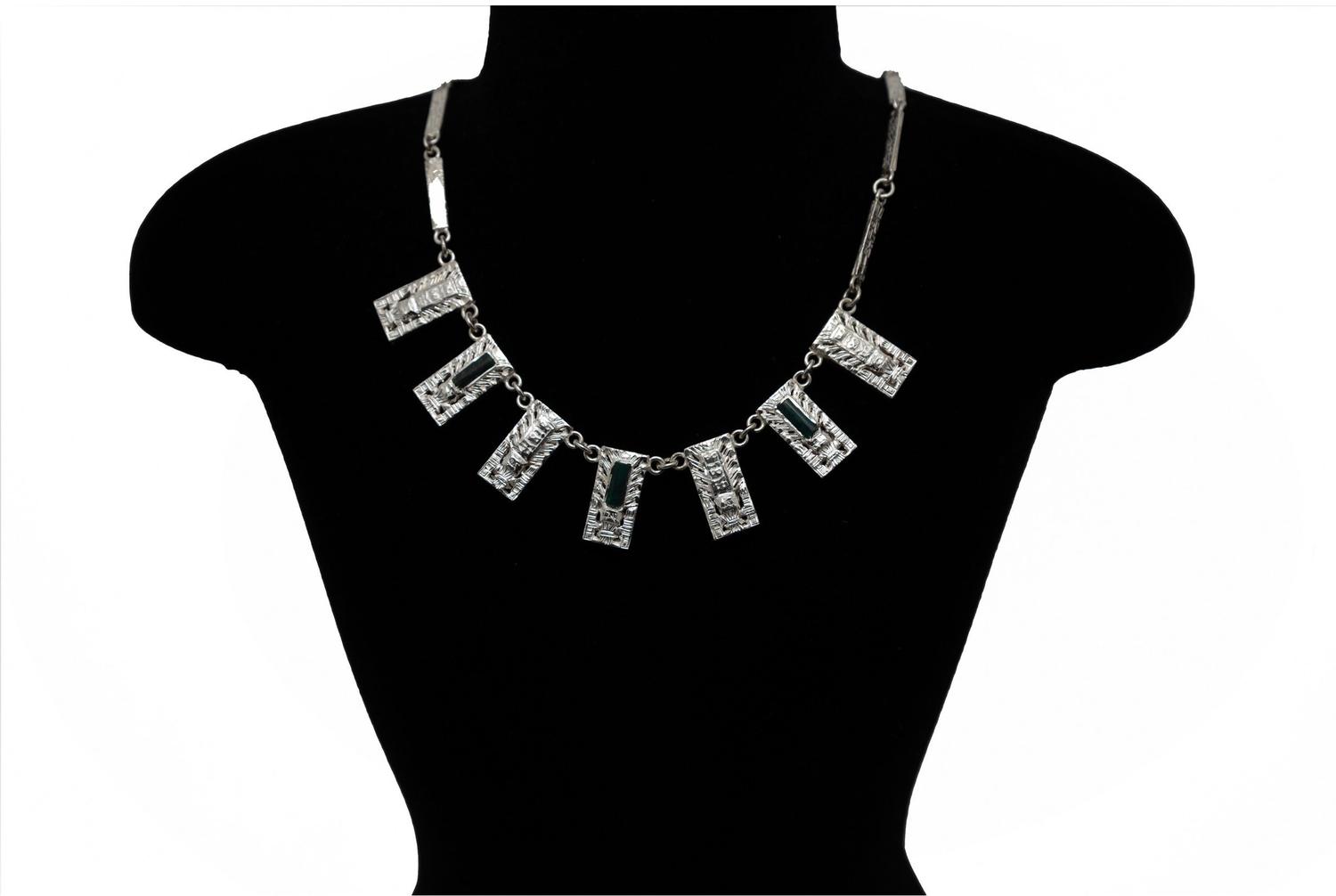 Kit Feminino Prata Peruana Colar E Pulseira C/ Pedras - Kits ...