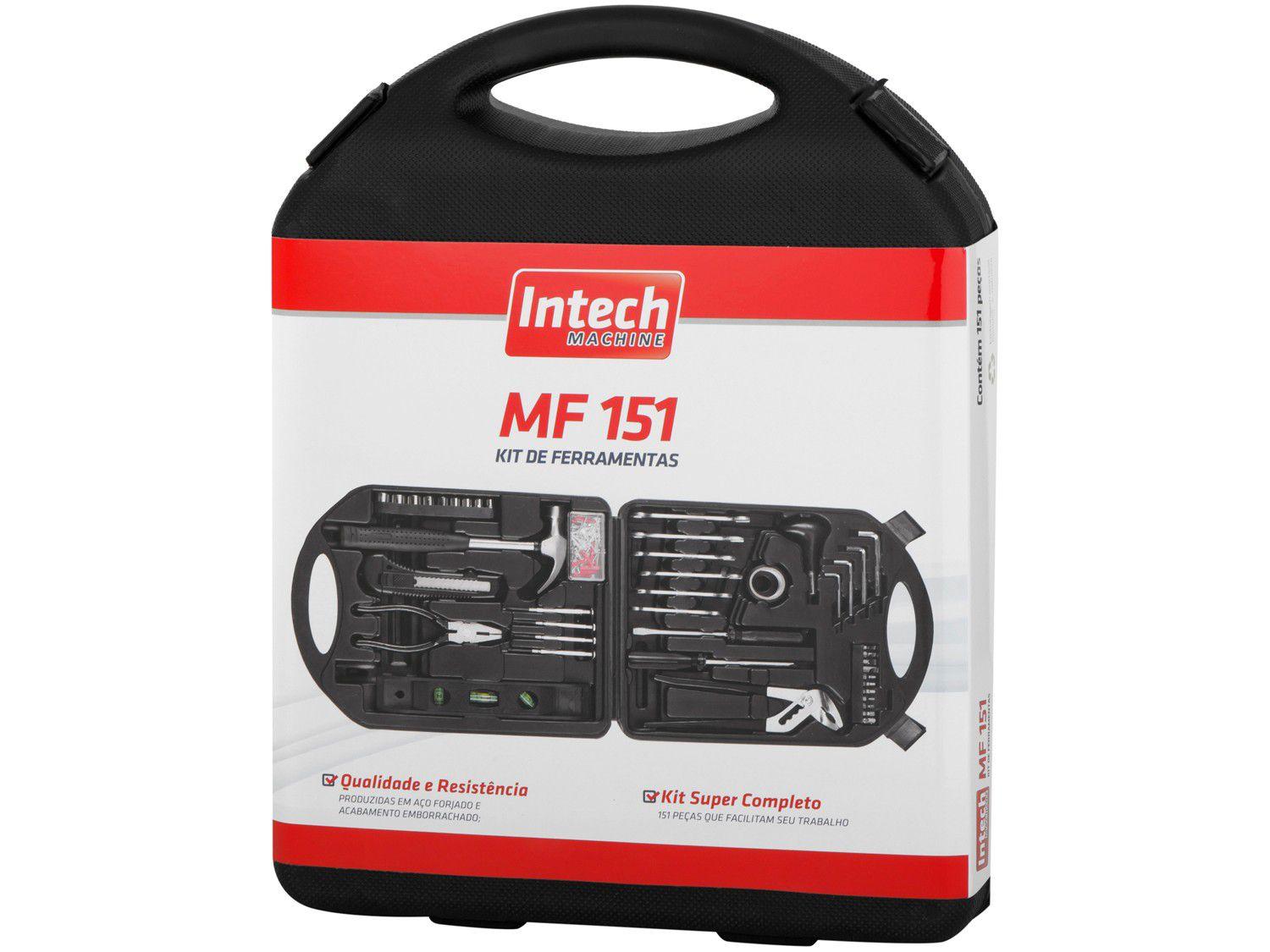Kit Ferramentas Intech Machine 151 Peças MF151