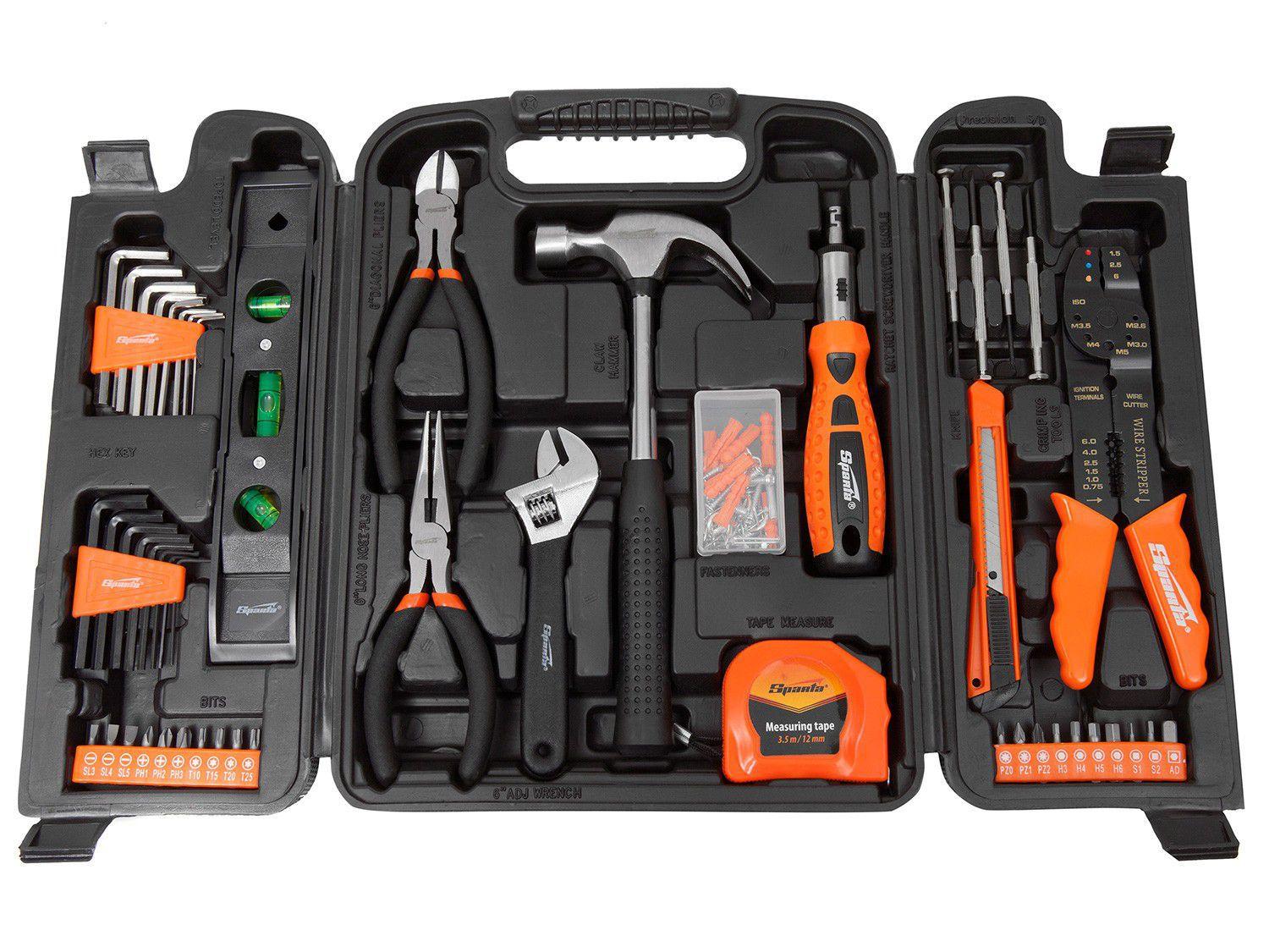 Kit Ferramentas Sparta 129 Peças 13564 - com Maleta - Kit Ferramentas ...