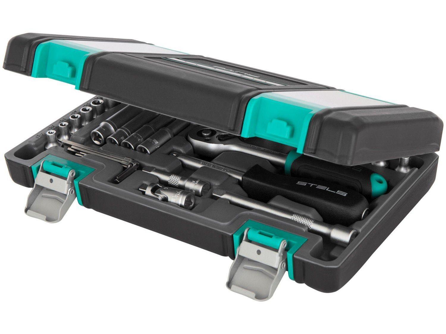 Kit Ferramentas Stels 57 Peças - 14101 com Catraca - Outros Ferramentas ...