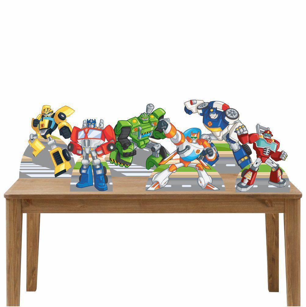 Kit Festa 6 Displays De Mesa Aniversário Transformers - Inove Adesivos ...