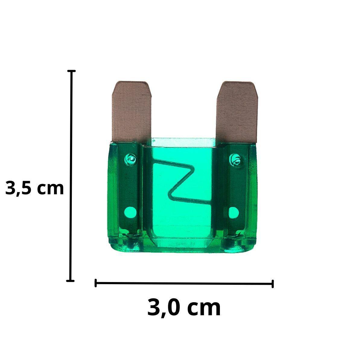 Kit Fusivel MAX de 30 40 50 60 e 70 Amperes 10 Unid 2 Cada Corta ...