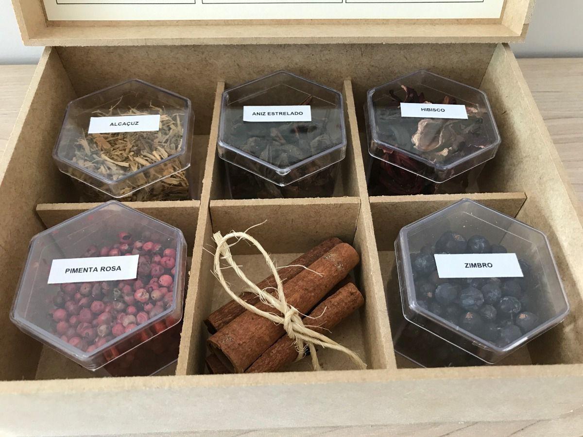 Kit Gin Casa 6 Especiarias Para Preparação De Gin & Tônica ...