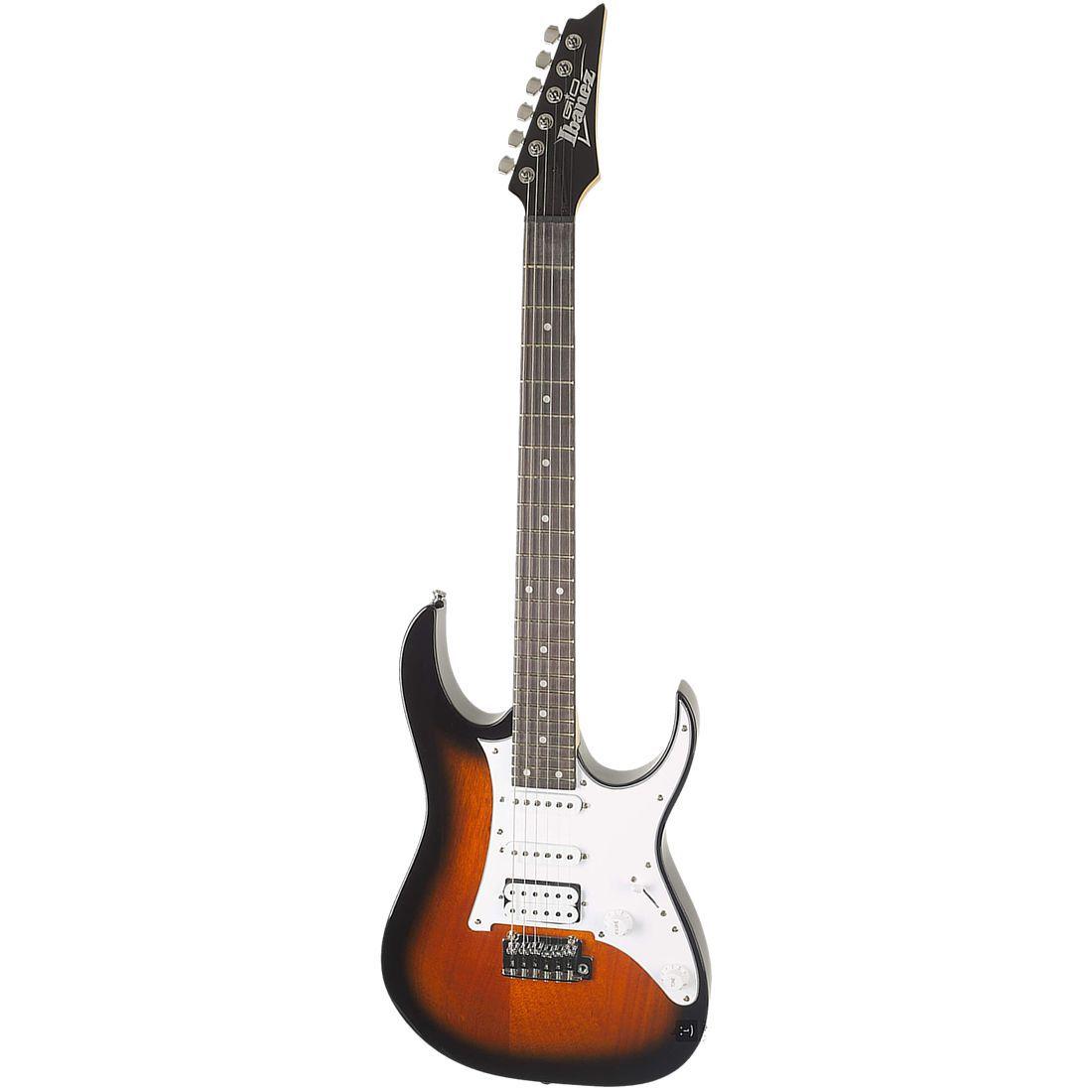 Kit Guitarra Gio Ibanez GRG-140 HSS Sunburst SB Gx02 - Guitarra - Magazine Luiza