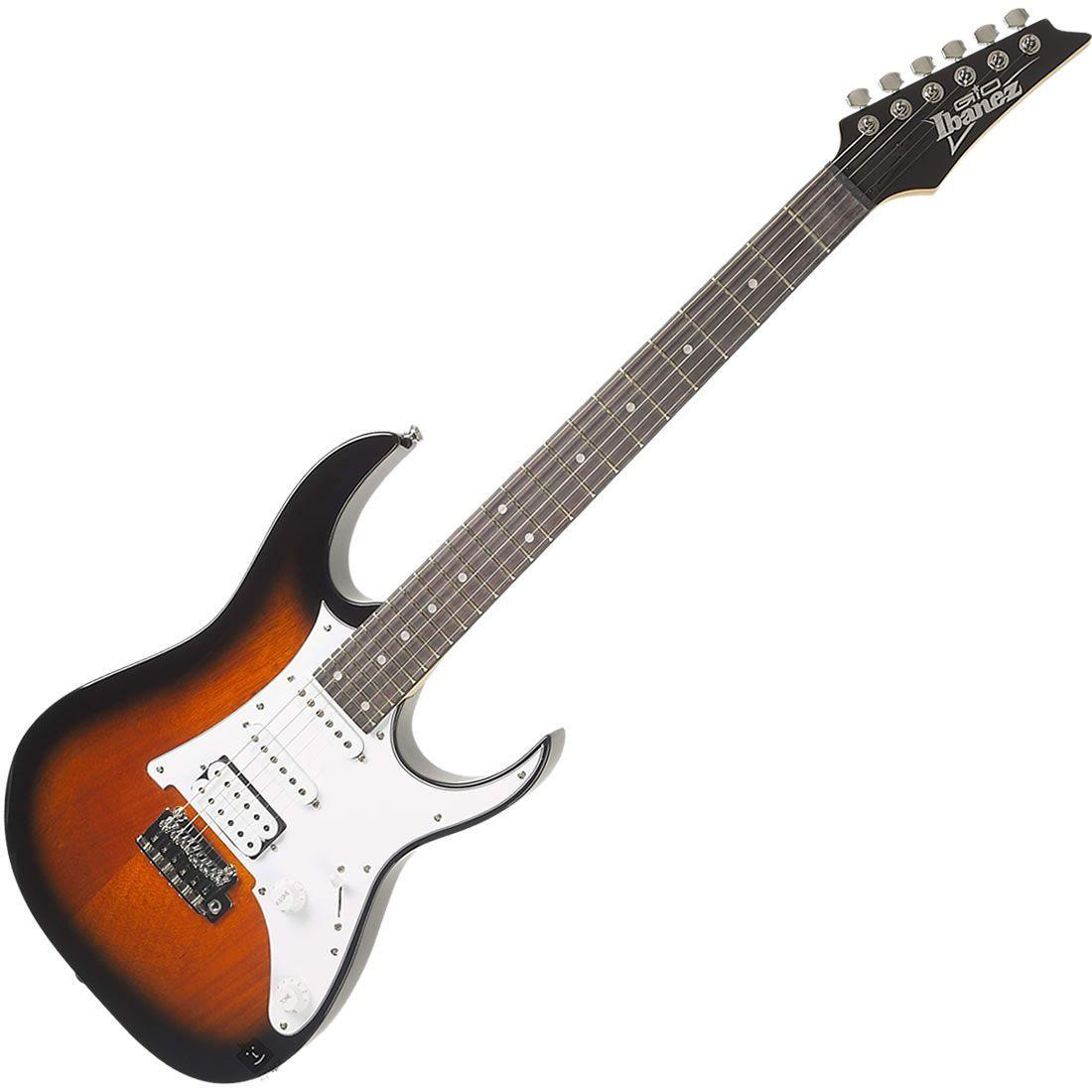 Kit Guitarra Gio Ibanez GRG-140 HSS Sunburst SB Gx02 - Guitarra - Magazine Luiza