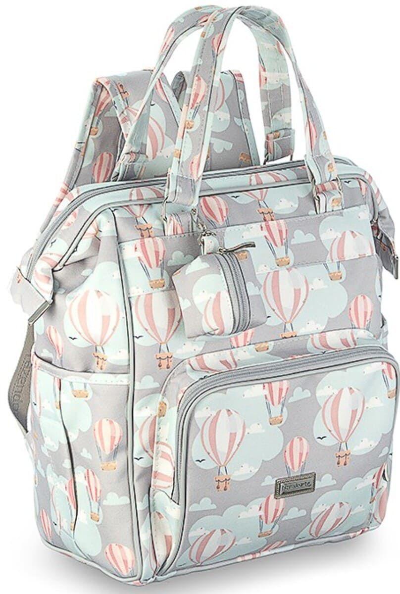 Kit mala retangular e mochila funcional balão rosa fazendo arte - Kit ...