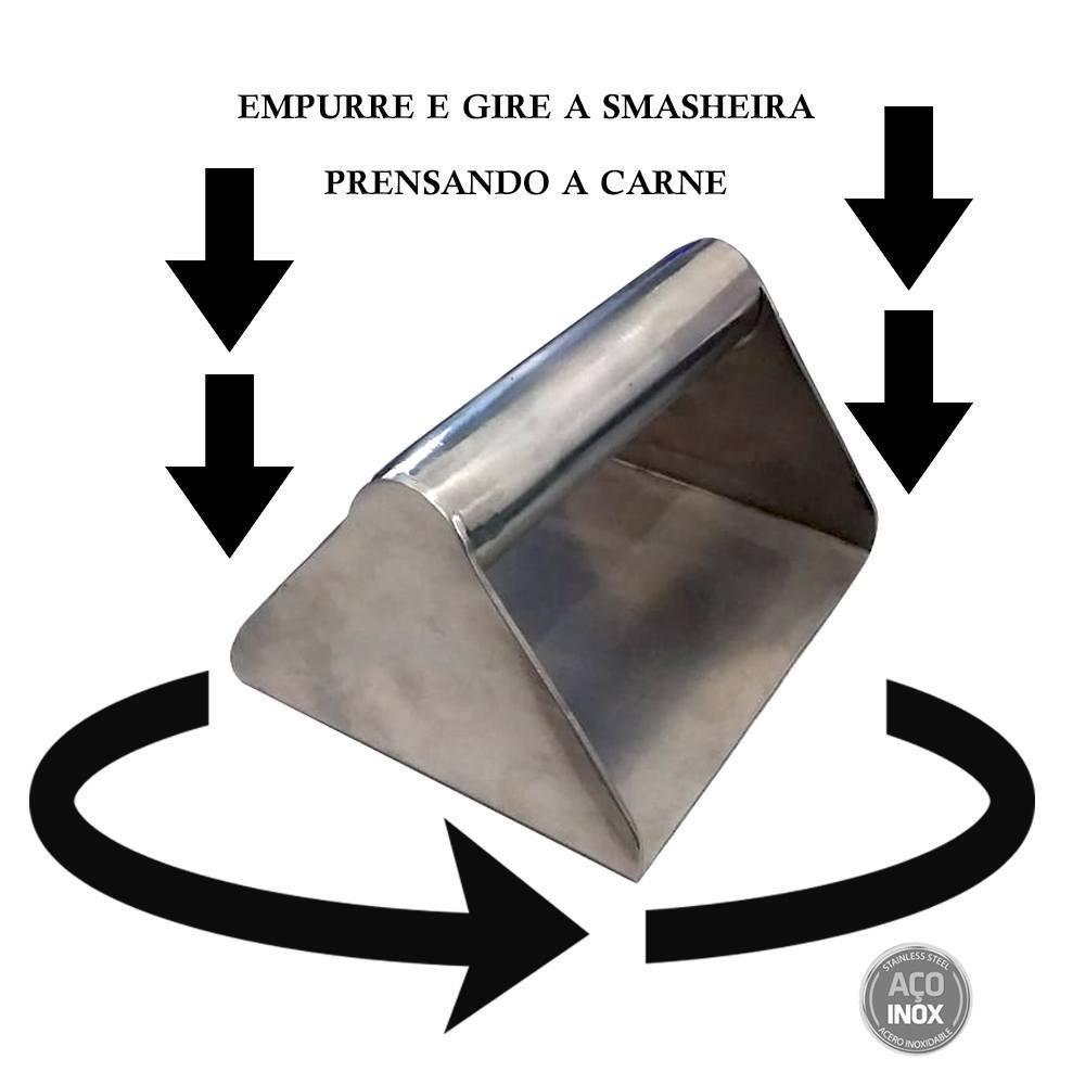 Kit Master Prensador de Hamburguer Ultra Smash + Utensílios ...