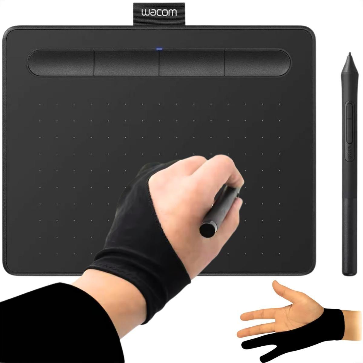 Kit Mesa Digitalizadora Wacom CTL4100 + Luva Desenho - Mesa Digitalizadora - Magazine Luiza