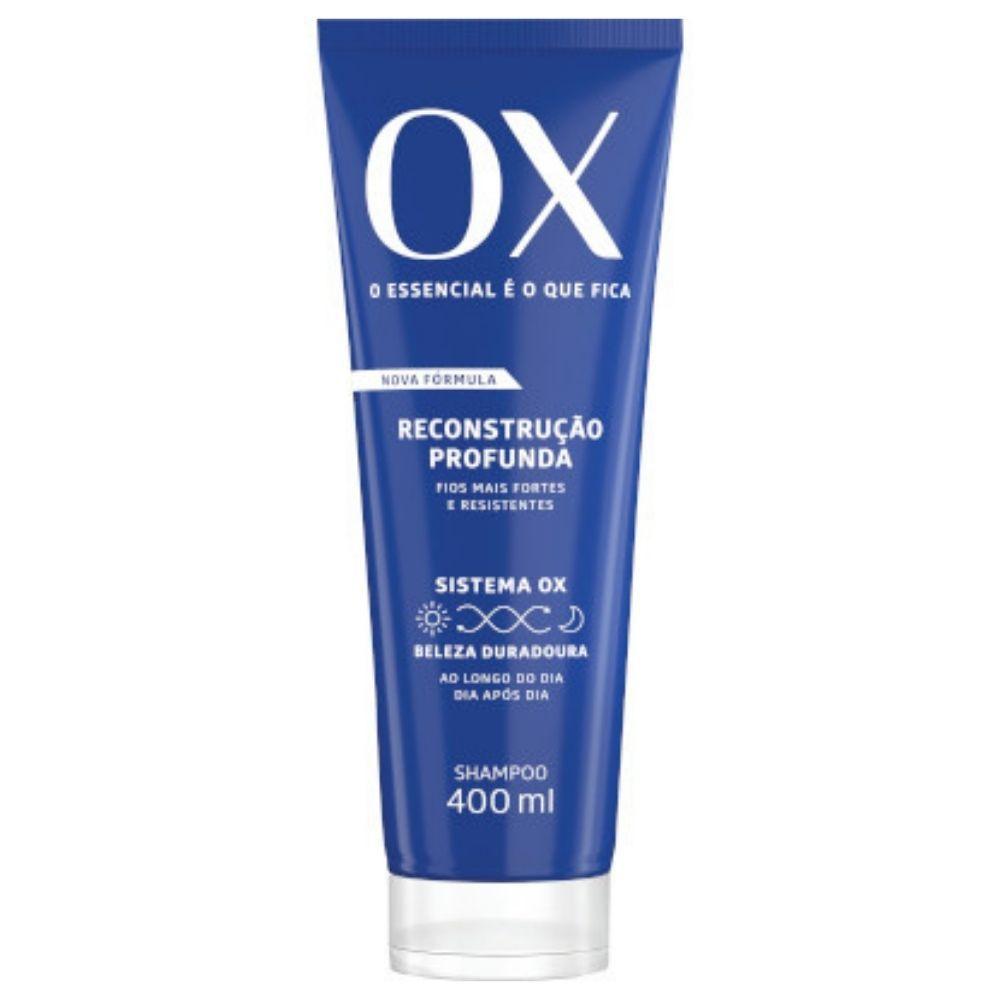 Kit Ox Reconstrução Profunda 2 Shampoo 400ml + Máscara 300g - Kit de ...