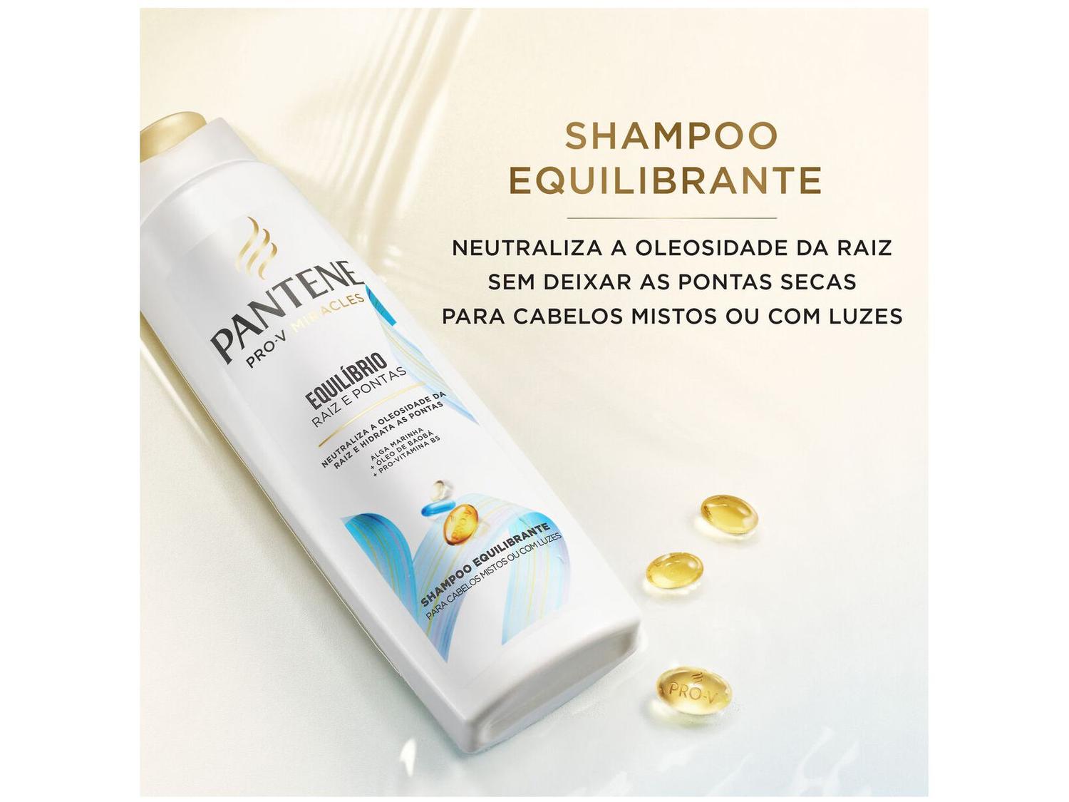 Kit Pantene Pro-V Equilíbrio Shampoo Equilibrante 300ml + Condicionador ...