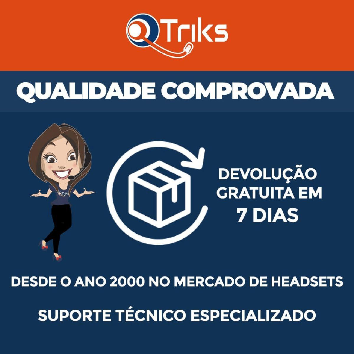 Kit Par - Com 2 Espumas Headset PLANTRONICS 7cm - Triks - Espuma para ...